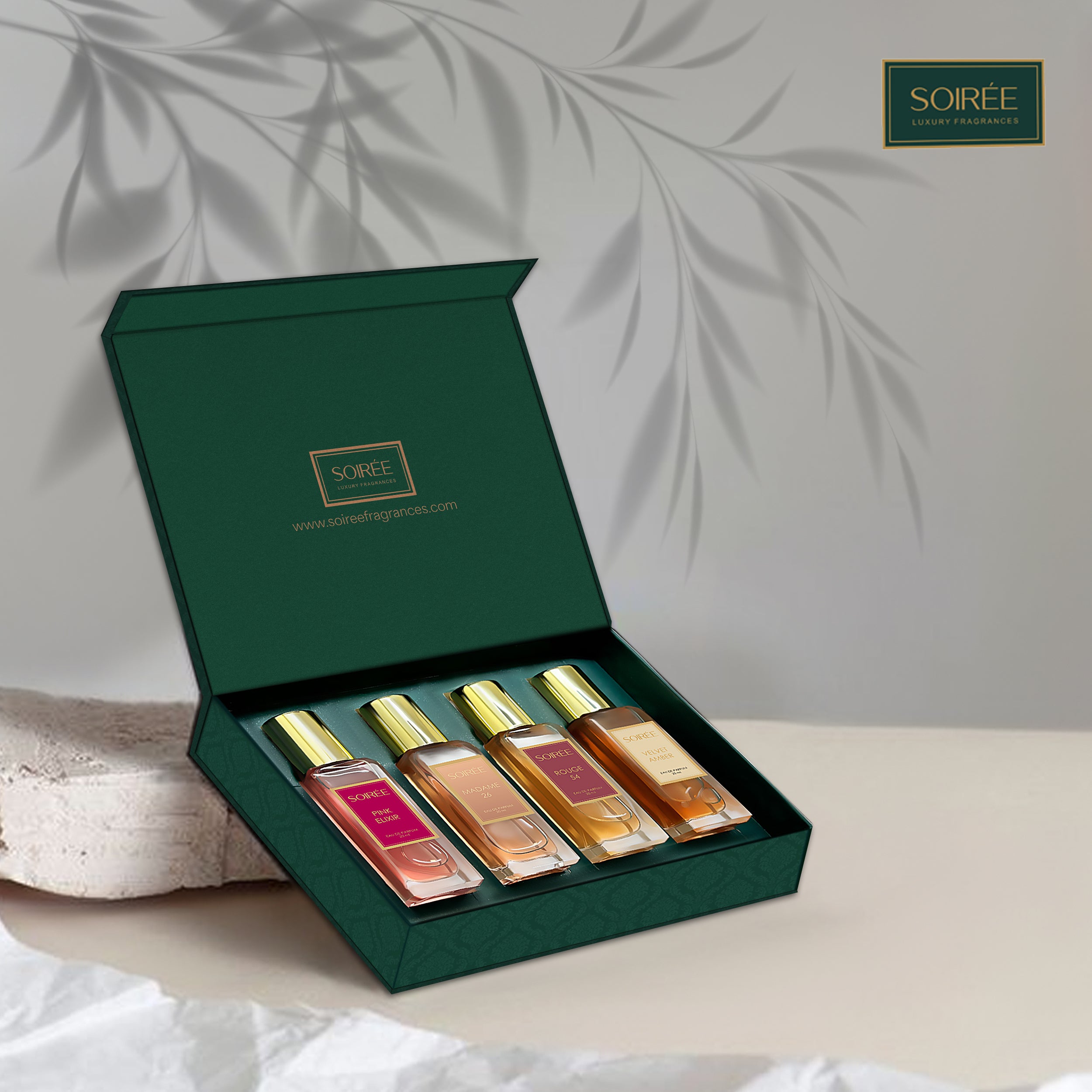 Soiree Gift Set Of 4 – Soirée Fragrances